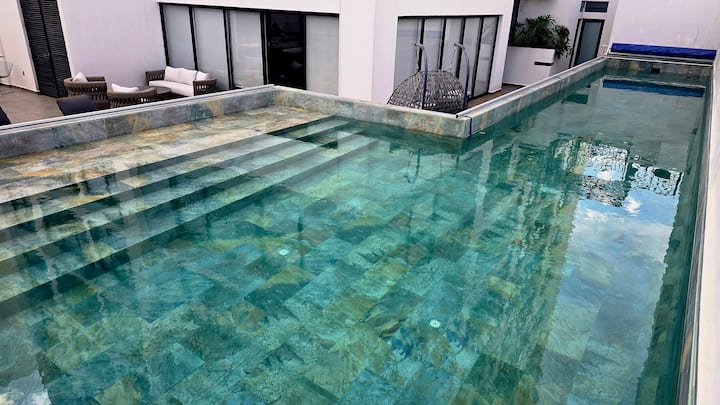 Relájate Aquí: Acogedor Depa Con Alberca Templada - Zapopan