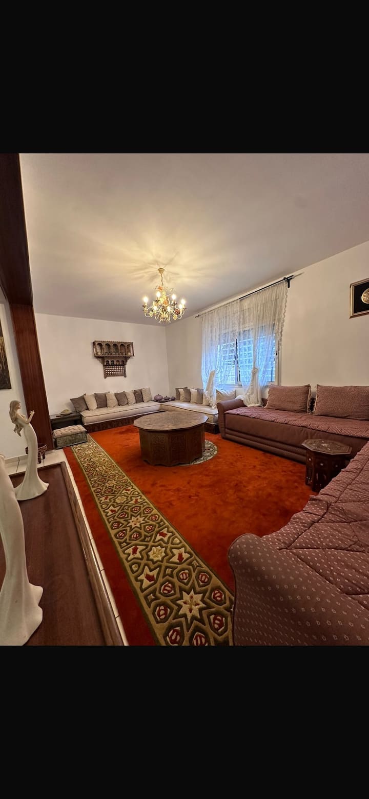 Appartement Spacieux Avec Jardin Privé à Hay Riad - Rabat