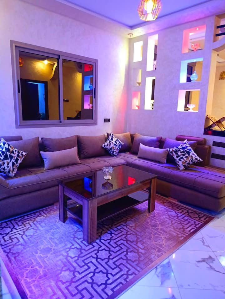 Appartement éQuipé De Haute Qualité Pour Familles - Meknès