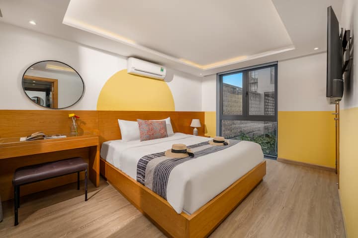 Sanayen Family Apartment| Kitchen| Pool View - Da Nang, Province, Vietnam