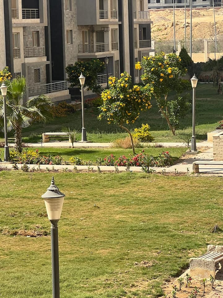 3br Haven Prime Spot~luxury Bright~heart New Cairo - Égypte