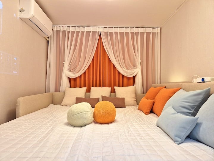 Welcome Kids/legal Stay/6 Min Mrt/9pax/1f/hongdae - Seoul