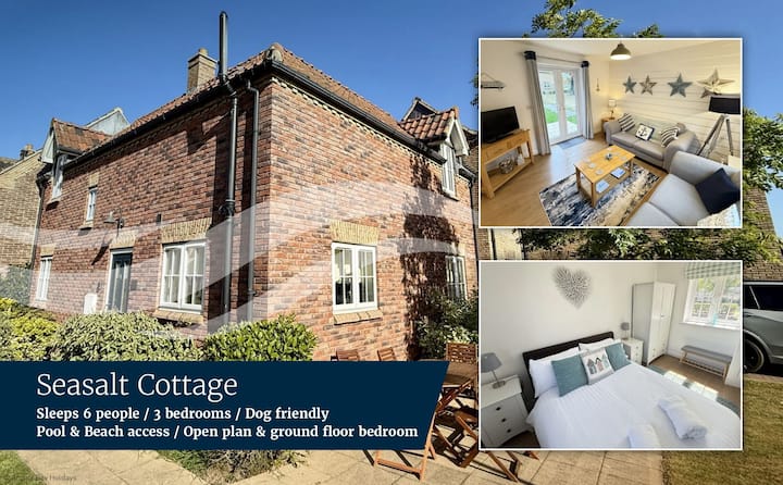 Seasalt Cottage - Pool And Beach Access - Yorkshire