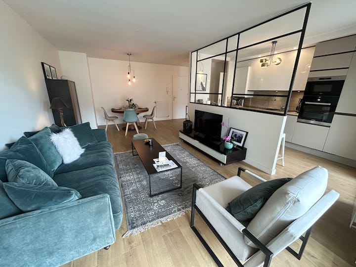 2 Chambres - Balcon - Proche Gare Part-dieu - Lyon