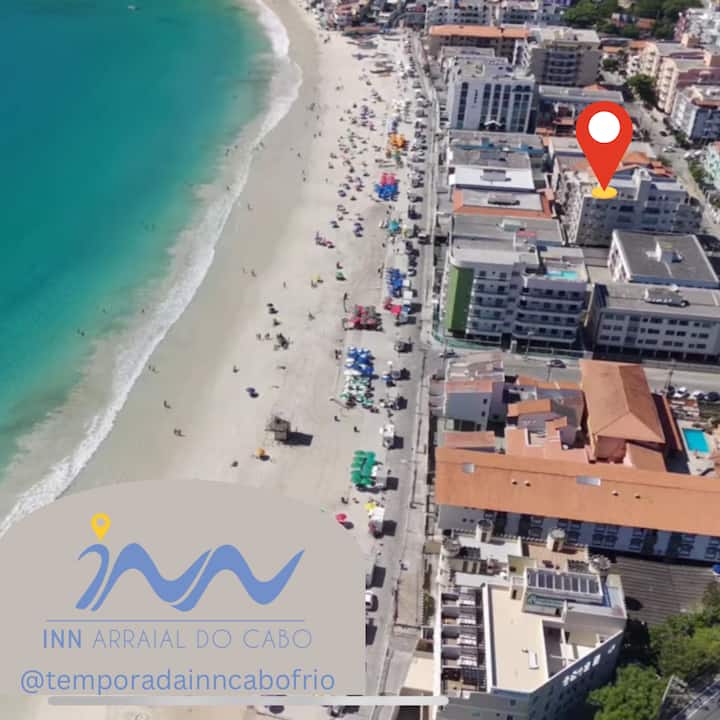 Apto Vista Mar Com Ar Condic. Na Quadra Da Praia - Arraial do Cabo
