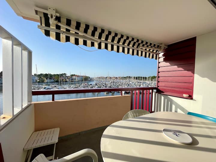 Appartement Avec Balcon Vue Sur Le Port & Piscine - Hossegor