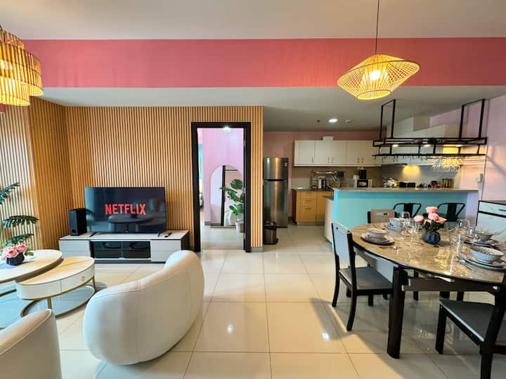 4br King Bed In Bgc Uptown W/ Balcony & Bathtub - Taguig