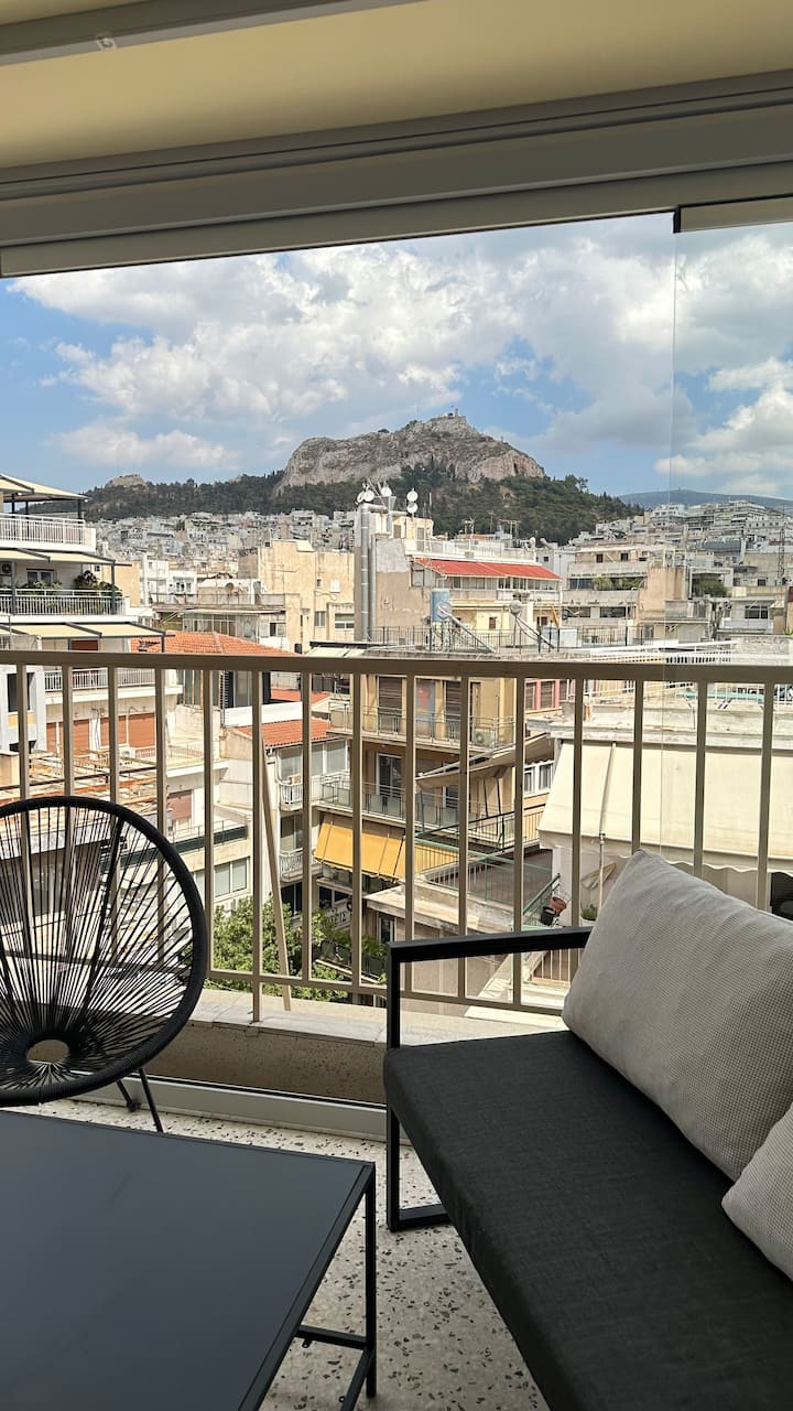 Lovely View Terrace In Center - Atenas