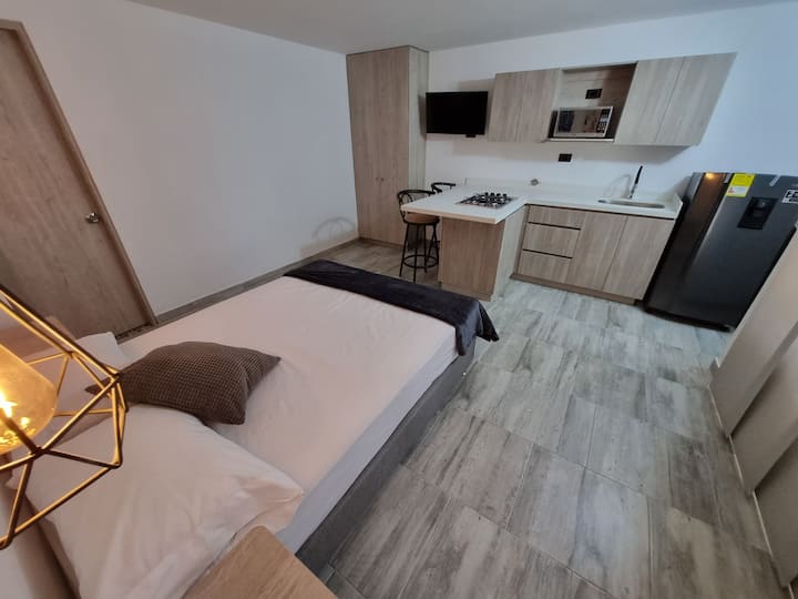 ¡Encantador Apartaestudio En Laureles, Medellin! - Medellín