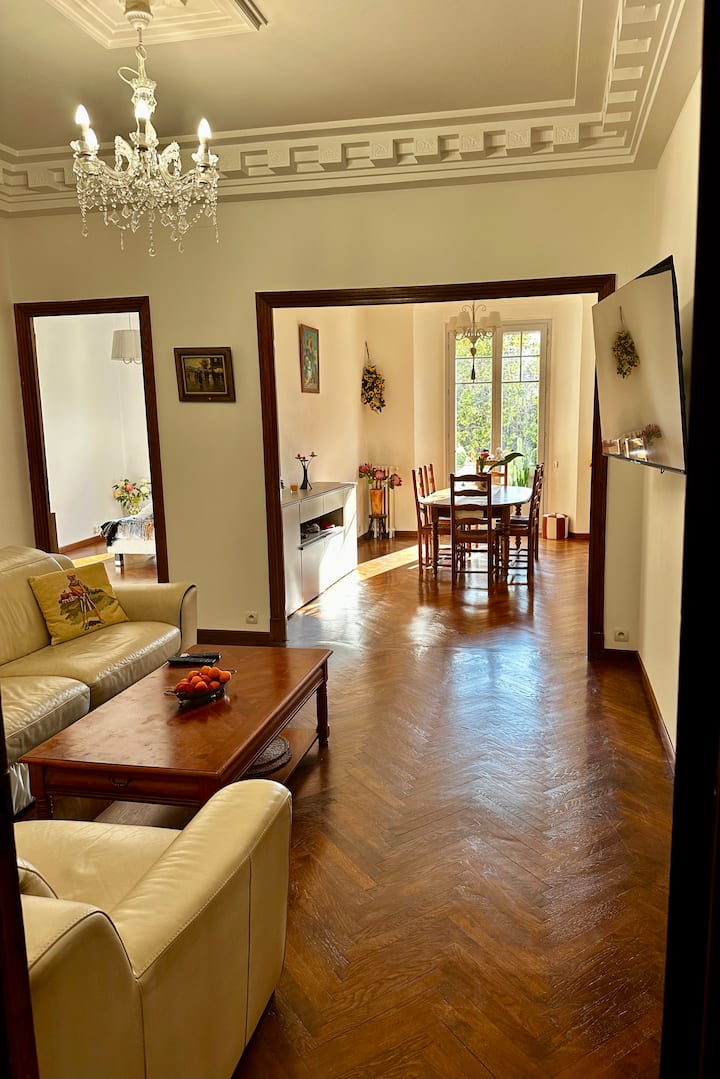 Magnifique Grand 3 Pièces Climatisé Carré D Or - Nice