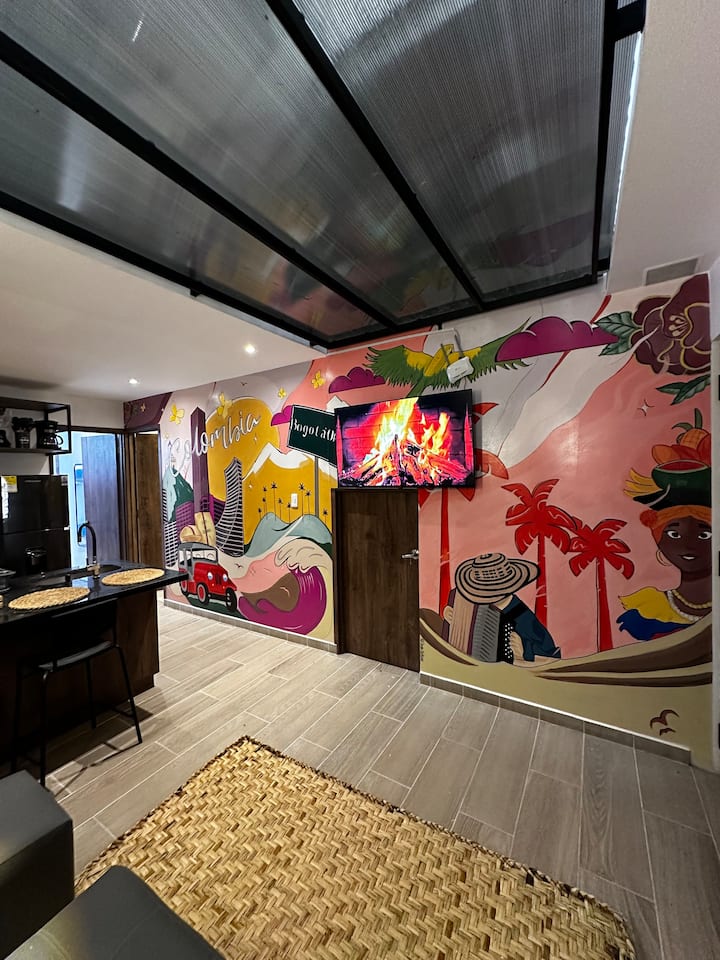 Colombian Essence Loft In The Center - Bogota