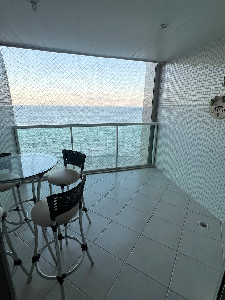 Joia Em Guarapari-apartamento De Frente Para O Mar - Guarapari