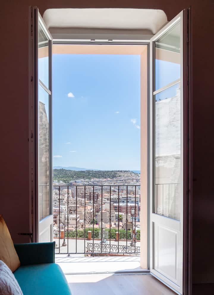 Palazzotto2leoni, Grate Location With Unique View - Cagliari