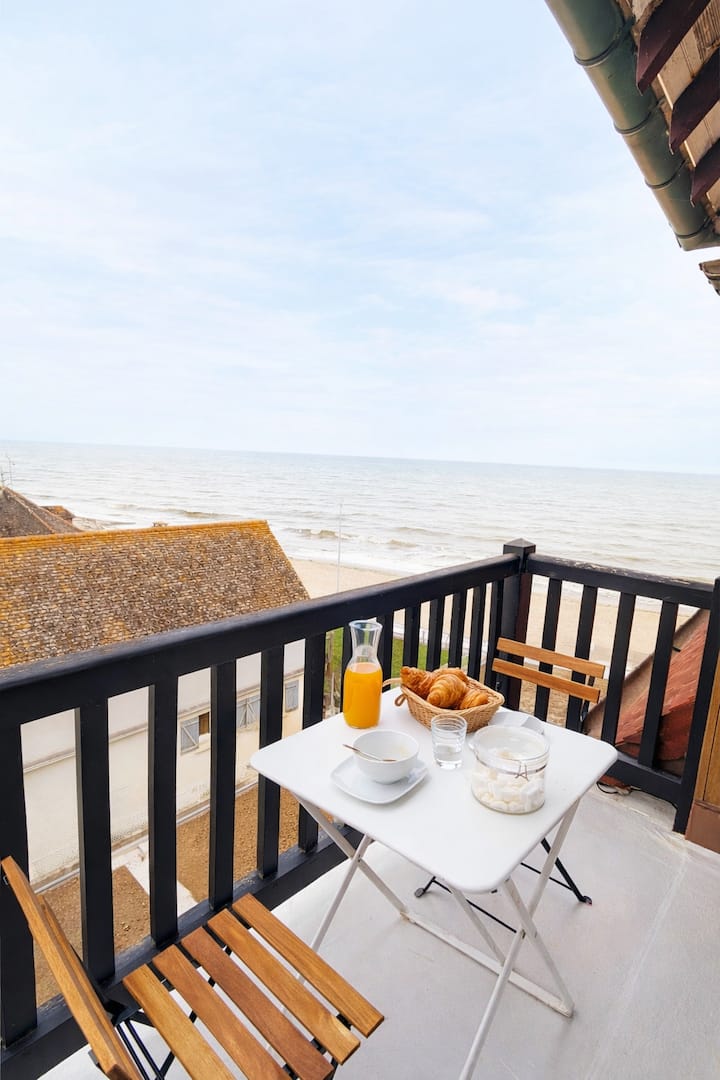 L'echandon, Superbe F2 Vue Mer, 4 Pers Accès Plage - Blonville-sur-Mer