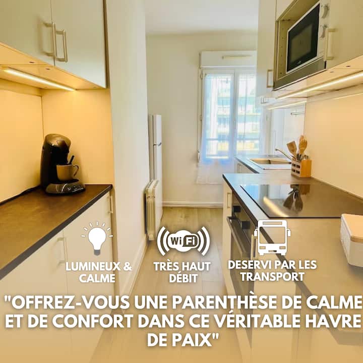 Dalikyda - Le Havre De Paix - Parking Gratuit. - Montivilliers