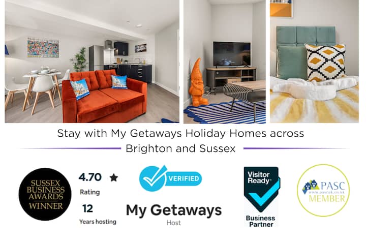 Buzzing Brighton Apartment 3 | By My Getaways - Brighton