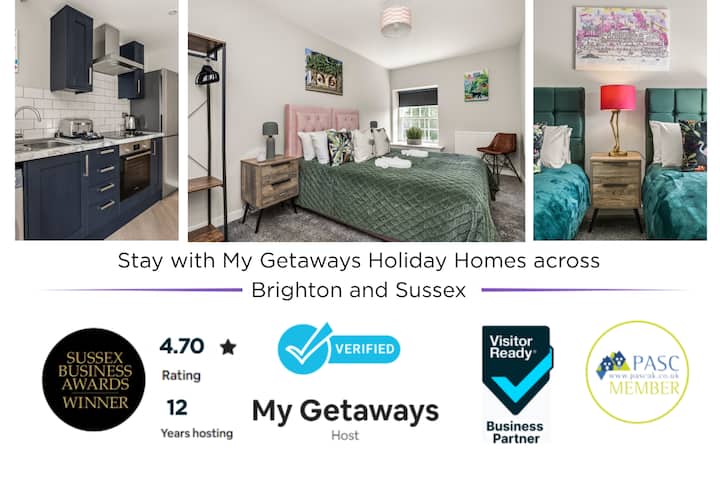 Buzzing Brighton Apartment 4 | By My Getaways - Brighton