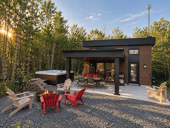 Chalet Sur Les Sentiers Du Pic-bois | Spa - Thetford Mines