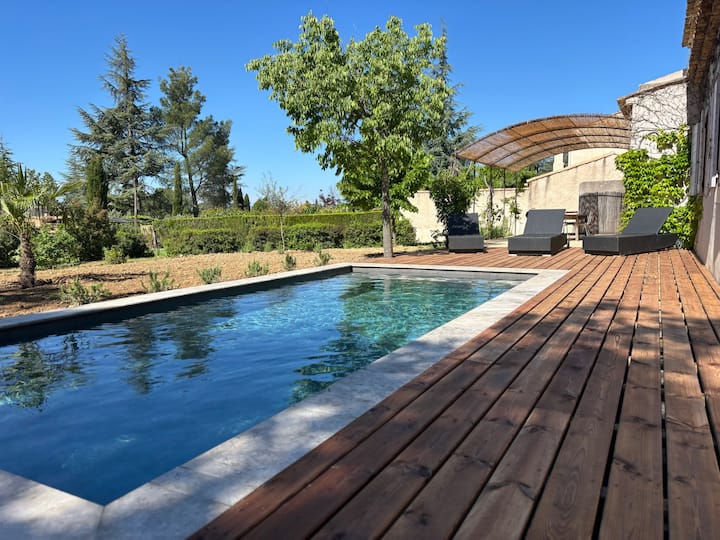 Charmante Maison à Lourmarin Avec Piscine - Cadenet
