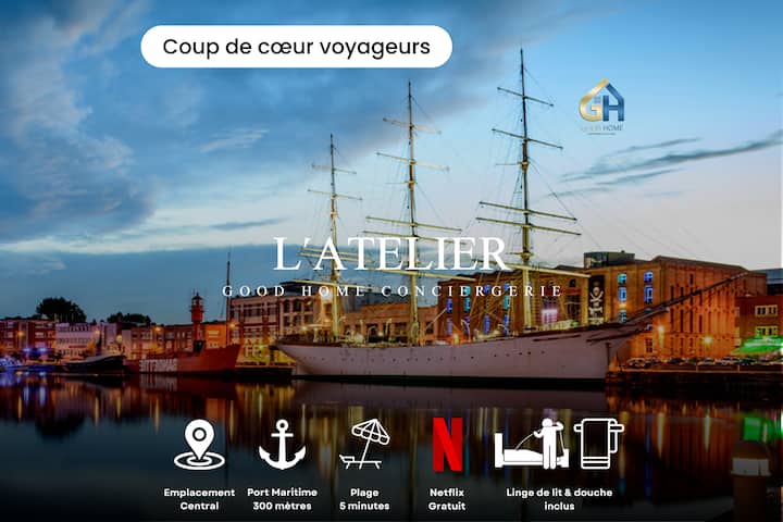 *L'atelier*au Pied Des Quais - Malo-les-Bains
