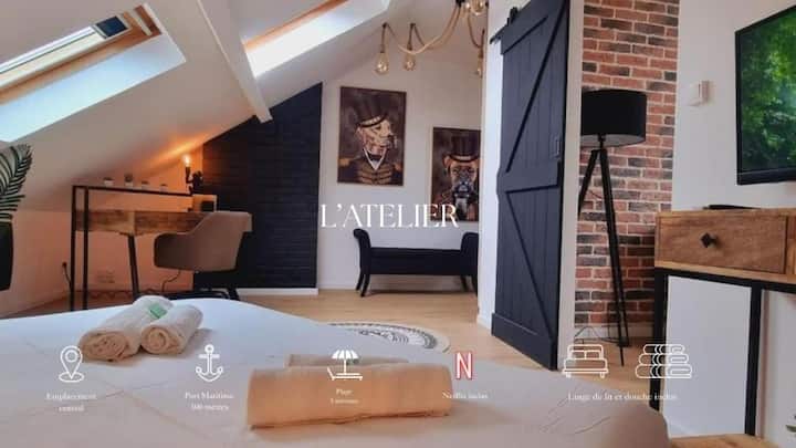 *L'atelier*au Pied Des Quais à 7 Min Centre Ville - Dunkerque