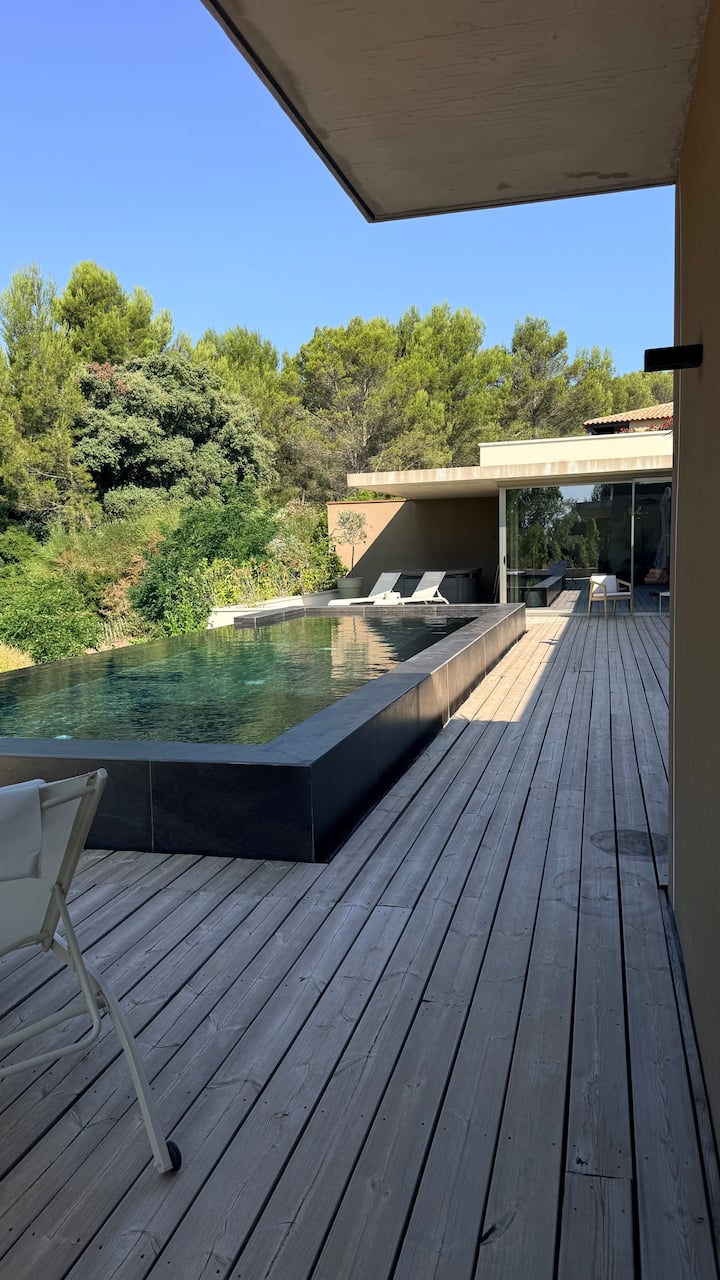 Luxury Villa, Modernity, Nature, Exceptional View - Villeneuve-lès-Avignon
