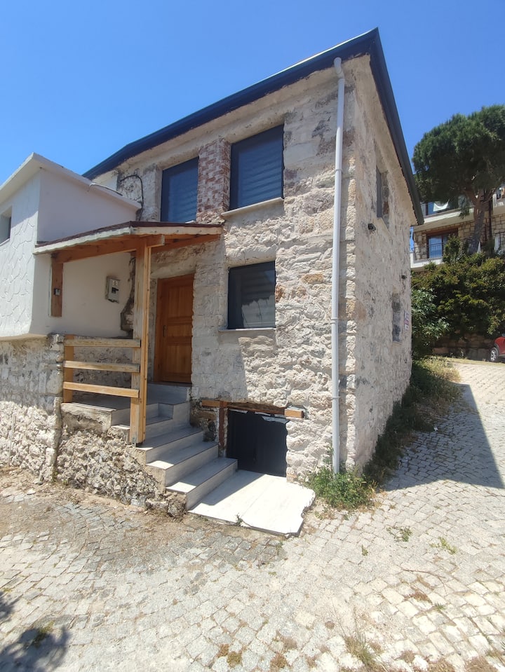 Begonvil Evleri, Tarihi Taş Ev - Karaburun