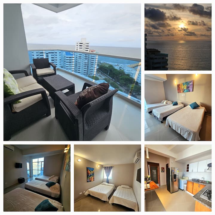 Espectacular Apartamento 1407 - Cartagena
