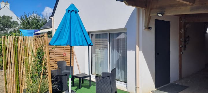 Maison 2 Chambres, Salon-séjour,
Jardin Clos. - Clohars-Carnoët