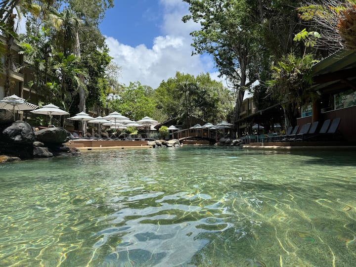 Studio K'ette W/heated Pool Gym Walk To Beach Wifi - Port Douglas