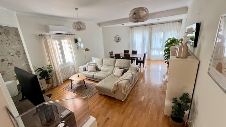 Casa 4 Hab Con A/c, A 9’ Del Mar, Jardín, Piscina - Alicante