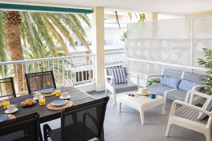 Gran Terraza Junto Al Mar | Wifi Rápido | A/a - El Palmar