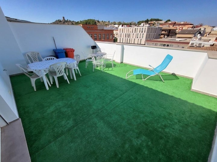 2 - Luminoso áTico Dúplex Con Terraza De Césped - Montserrat, Valencia