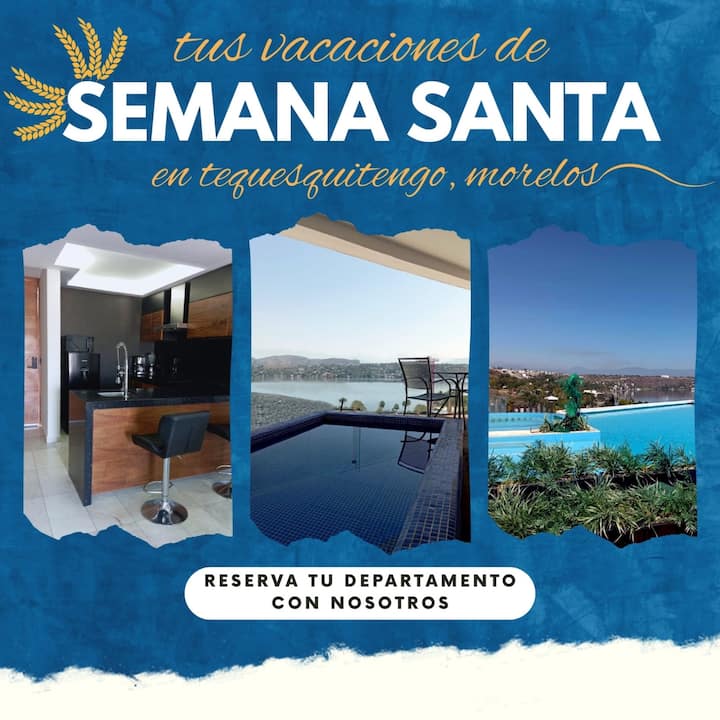 ¡Departamento Listo Para Vacacionar En Teques! - Tequesquitengo