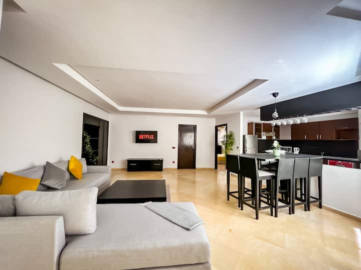 Appartement Moderne Centralisé Au Cœur De Racine - Casablanca