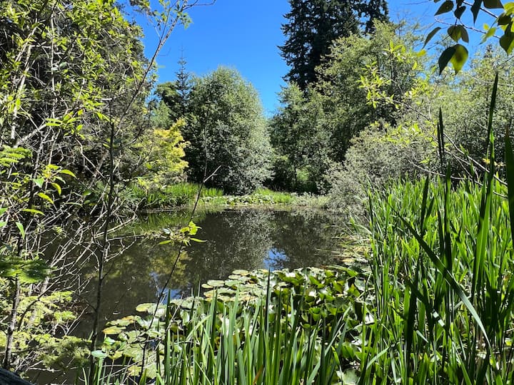 Peaceful Pondside Retreat Unit 3 - Port Angeles, WA