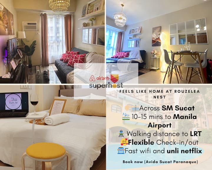 Near Naia| Perfect For Longstays| Wifi|kitchenette - Parañaque