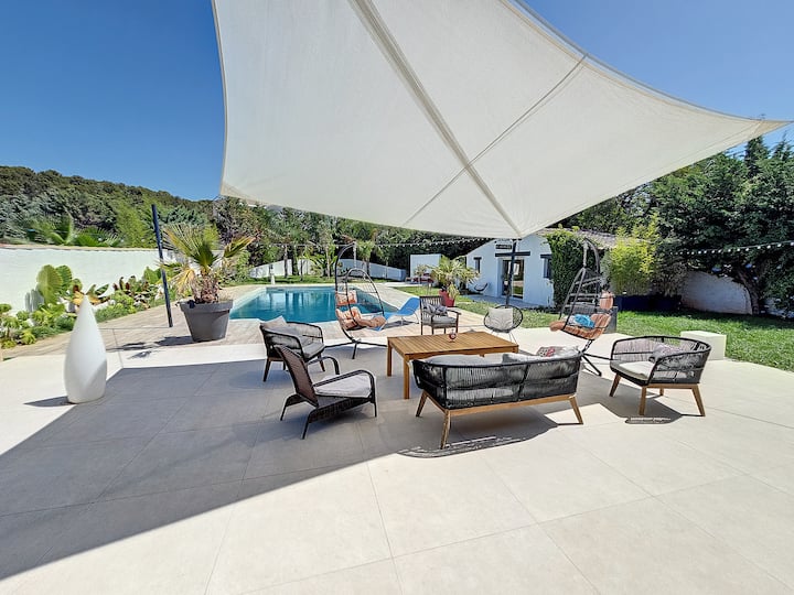 Chambre Spacieuse Avec Piscine - Sanary-sur-Mer