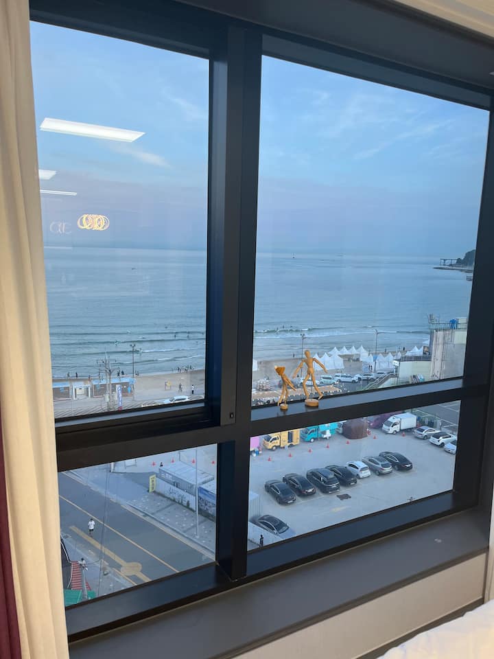 송정해변걸어서1분9층오션뷰 - Busan