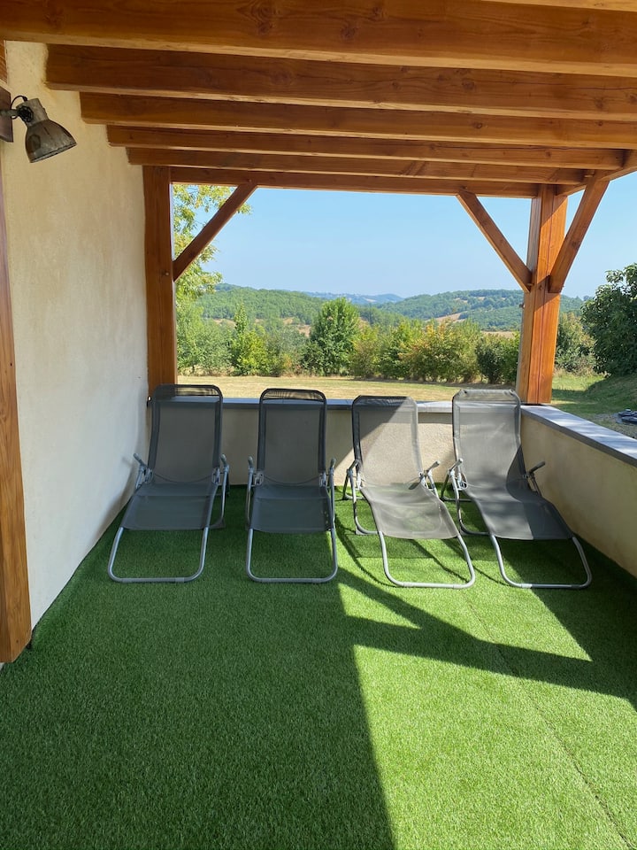 Gîte En Campagne Climatisé - Najac