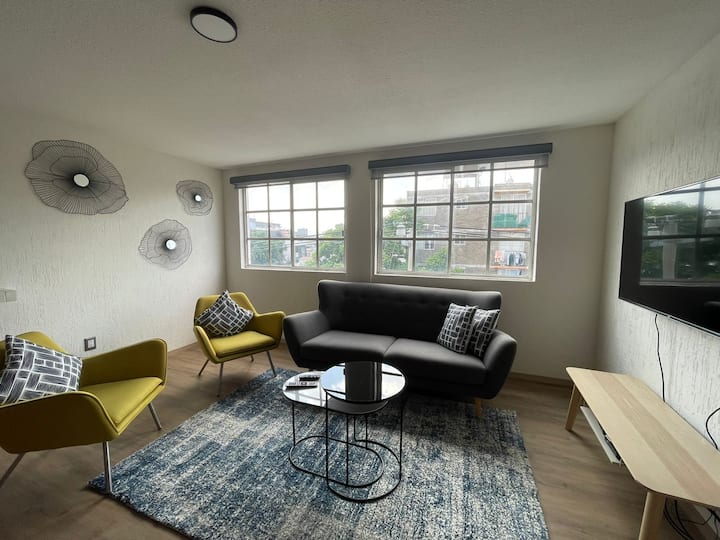 Depto. C/2 Hab. A 5 Minutos De Calzada De Tlalpan - Benito Juarez