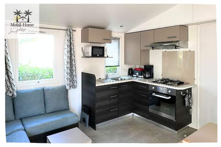 Aux Sables Du Midi - Mobilhome Chez Léon 4/6pers - Portiragnes