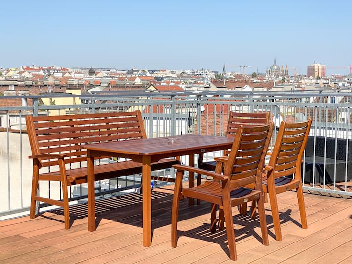 Wow 360° Skyline View Just 15min To City Centre - Vienna