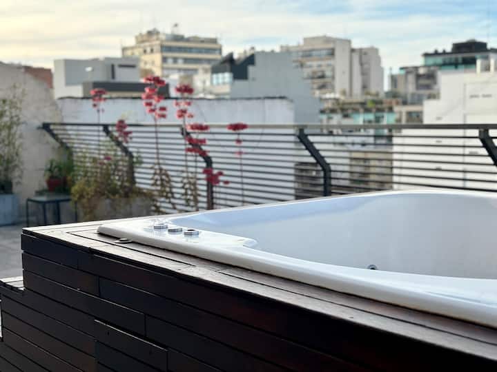 Terraza Y Jacuzzi. Todo Luz Y Comodidad ! - Buenos Aires