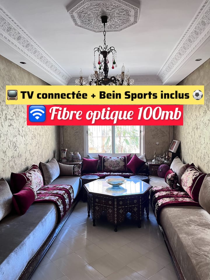 Appartement Marocain Chic à Salé - Salé