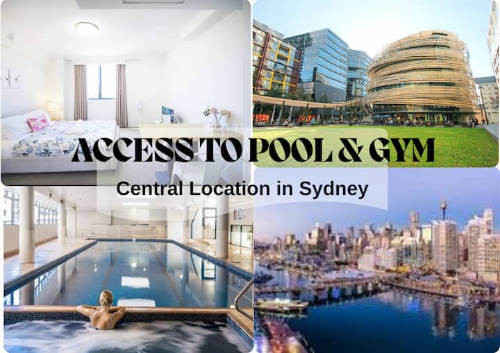 Haymarket Studio | Pool+gym | 6 Mins Walk To Train - Sydney