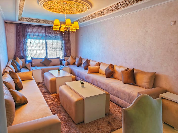 Appartement Plus Que Parfait - Luxueux Et Cosy - Tangier