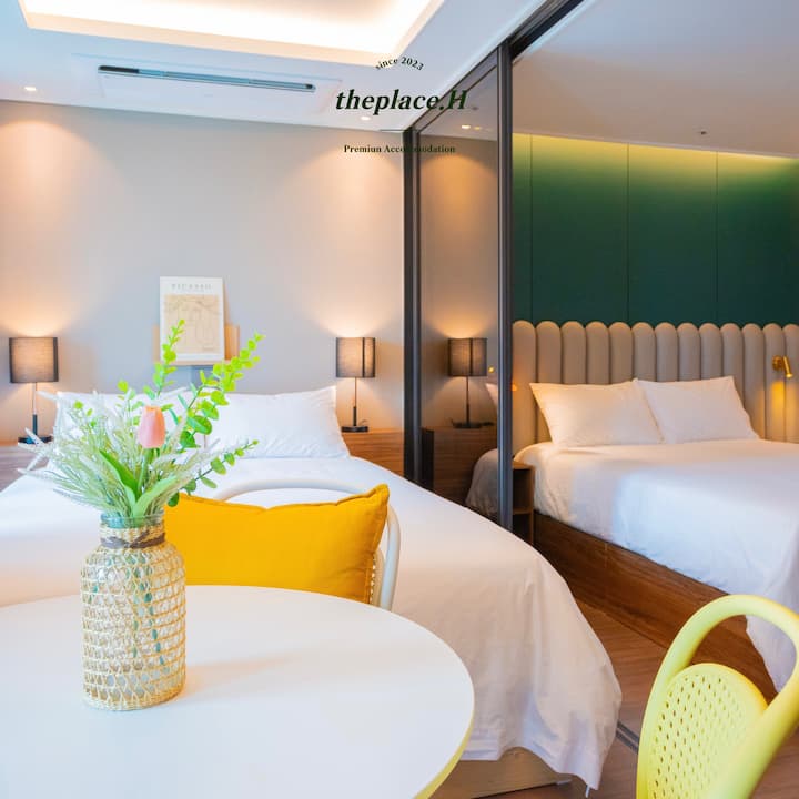 더플레이스.H-05 > 2beds | 초고층 테라스 오션 프리미어 패밀리 | 최대4인 - Busan