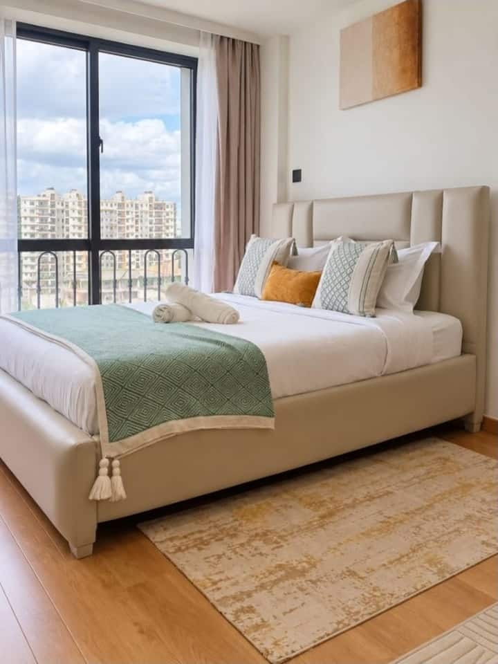 Cozy Kilimani Studio Wt Views 10th Floor Near Yaya - Nairobi