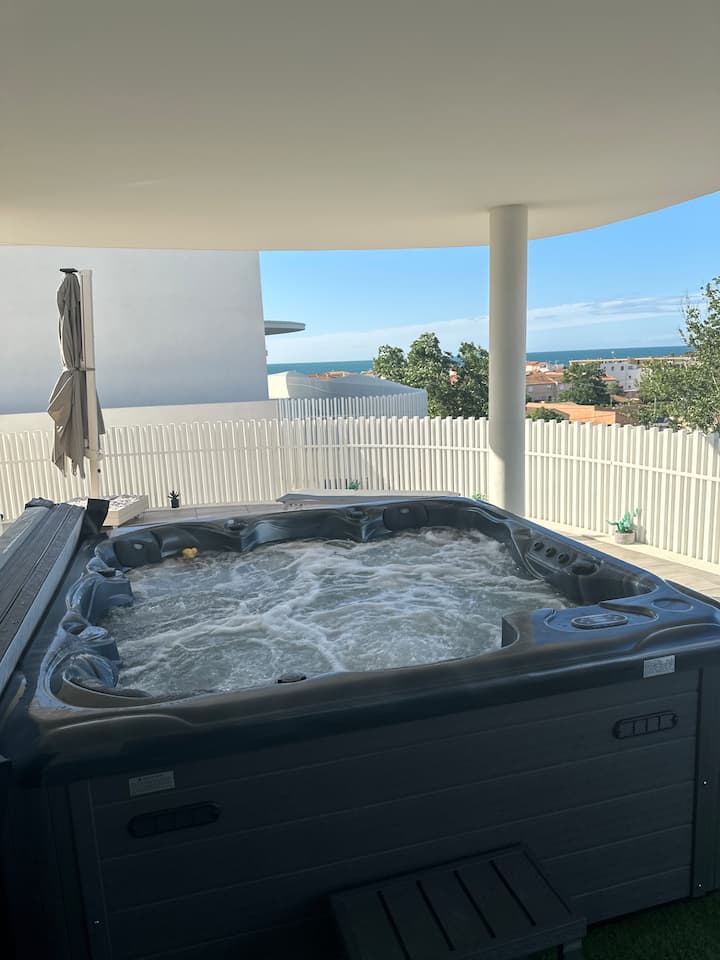 Superbe Roof Top Vue Mer - Sérignan